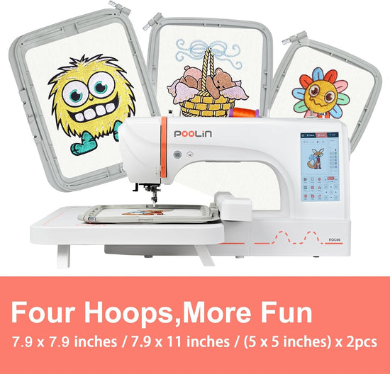 POOLIN EOC06 Embroidery Machine – Poolin