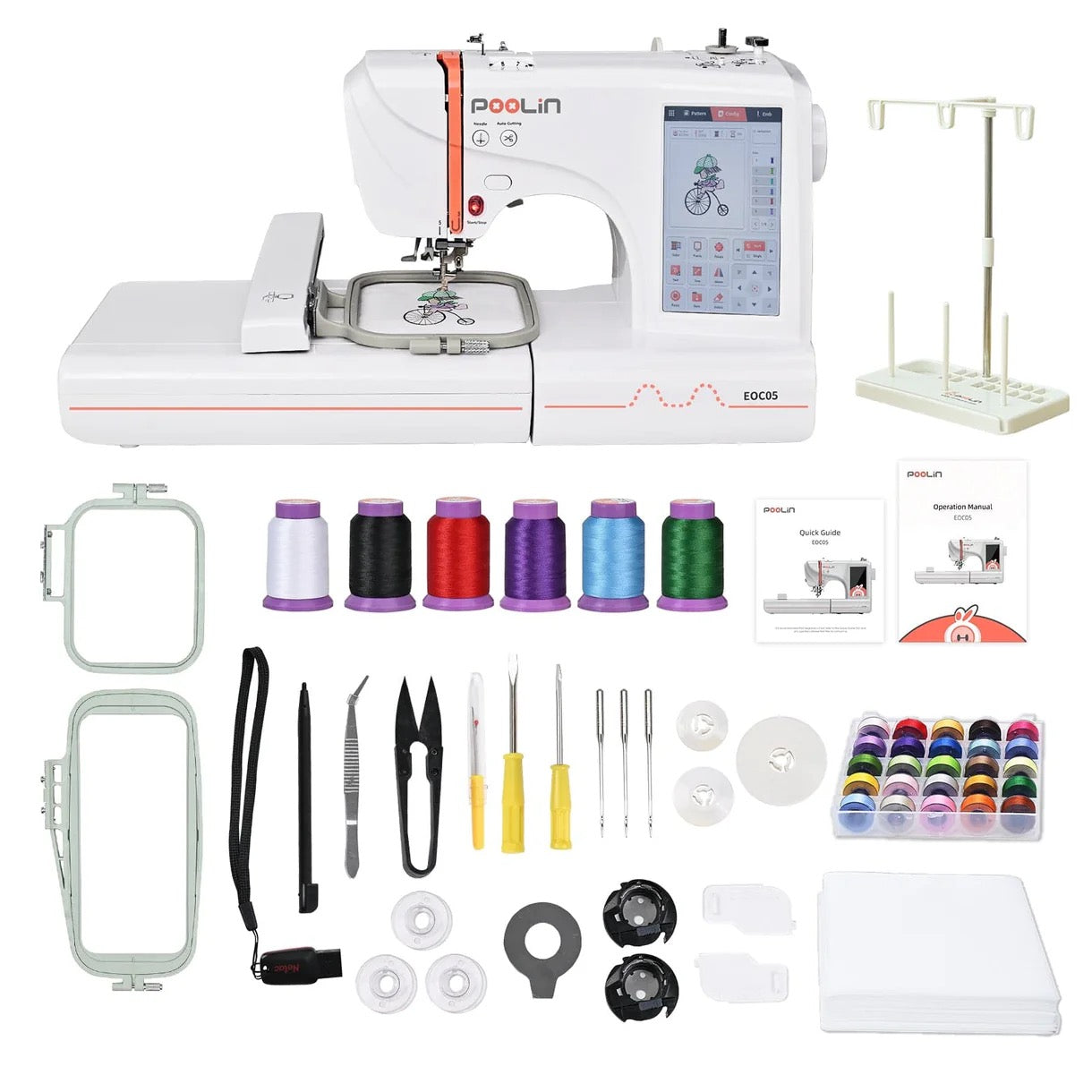 POOLIN EOC05 Embroidery Machine – Poolin