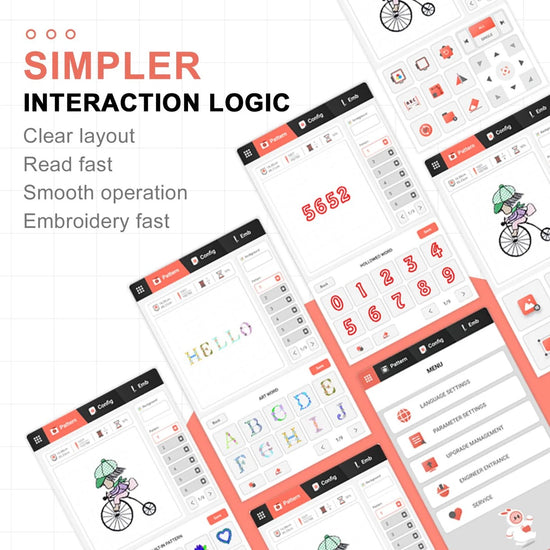 POOLIN EOC05 Embroidery Machine – Poolin